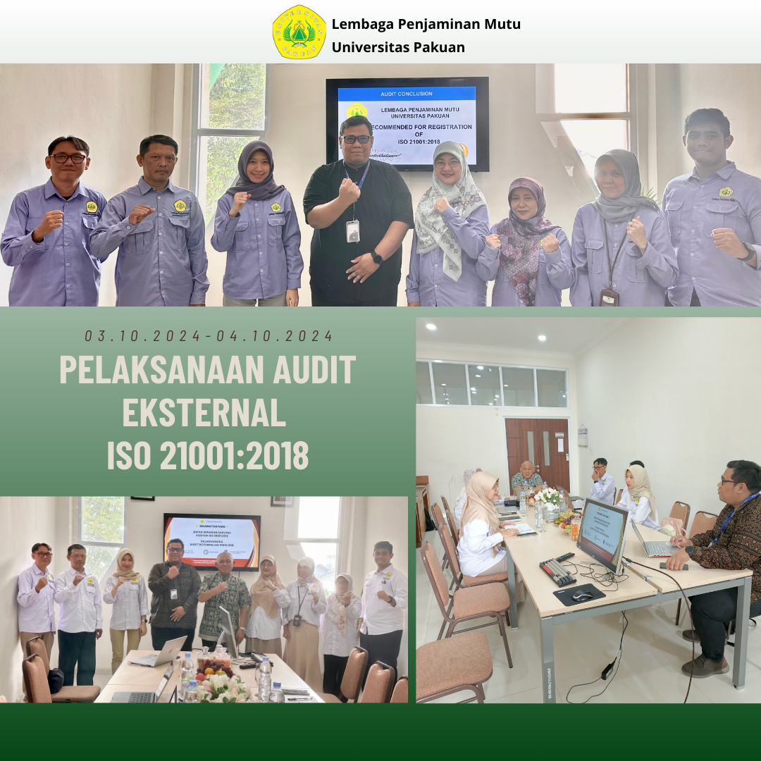 Pelaksanaan Audit Eksternal ISO 21001:2018